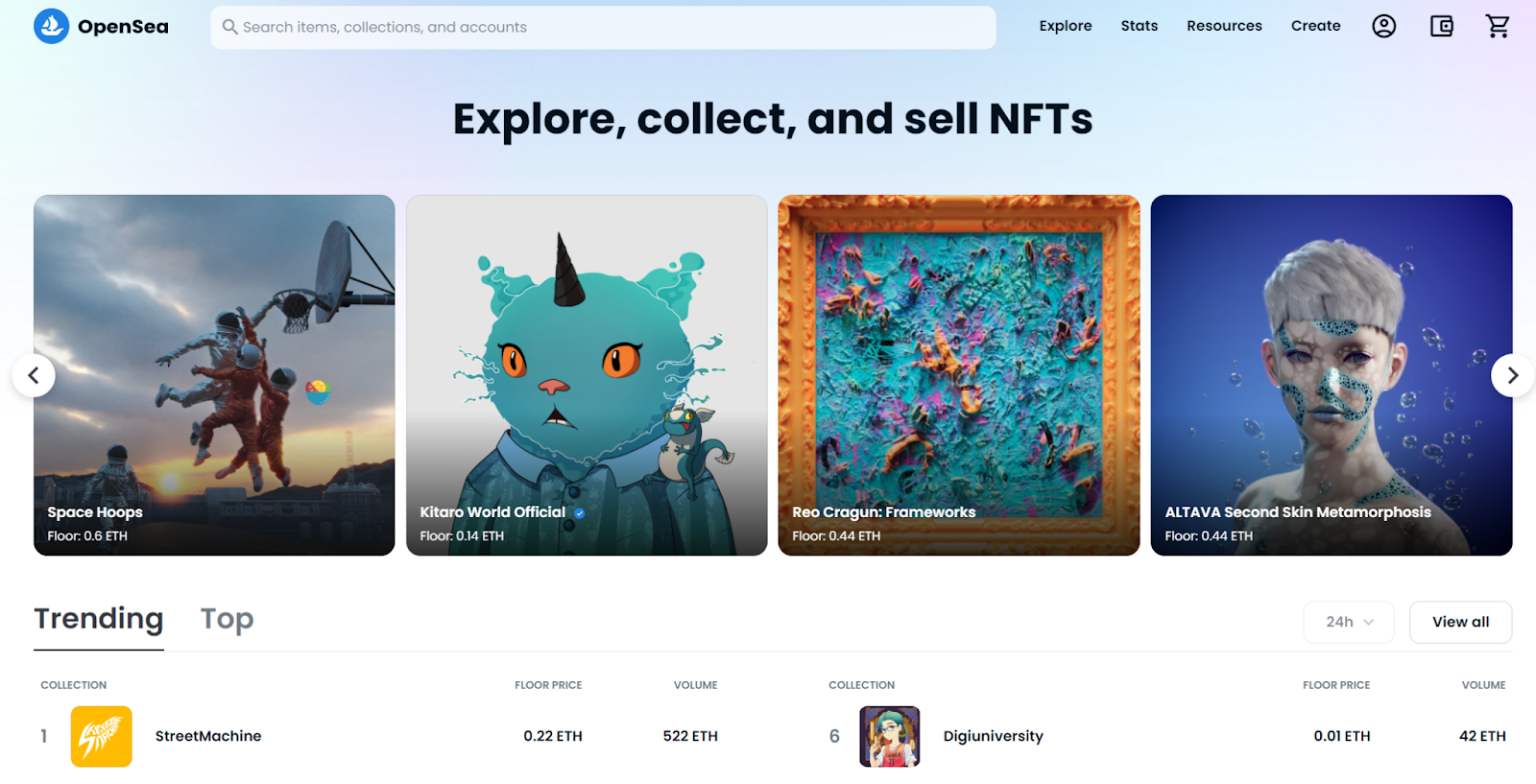 NFT Marketplace Comparison | Quick Guide · Article Detail · Footprint Analytics | Web3 Data ...