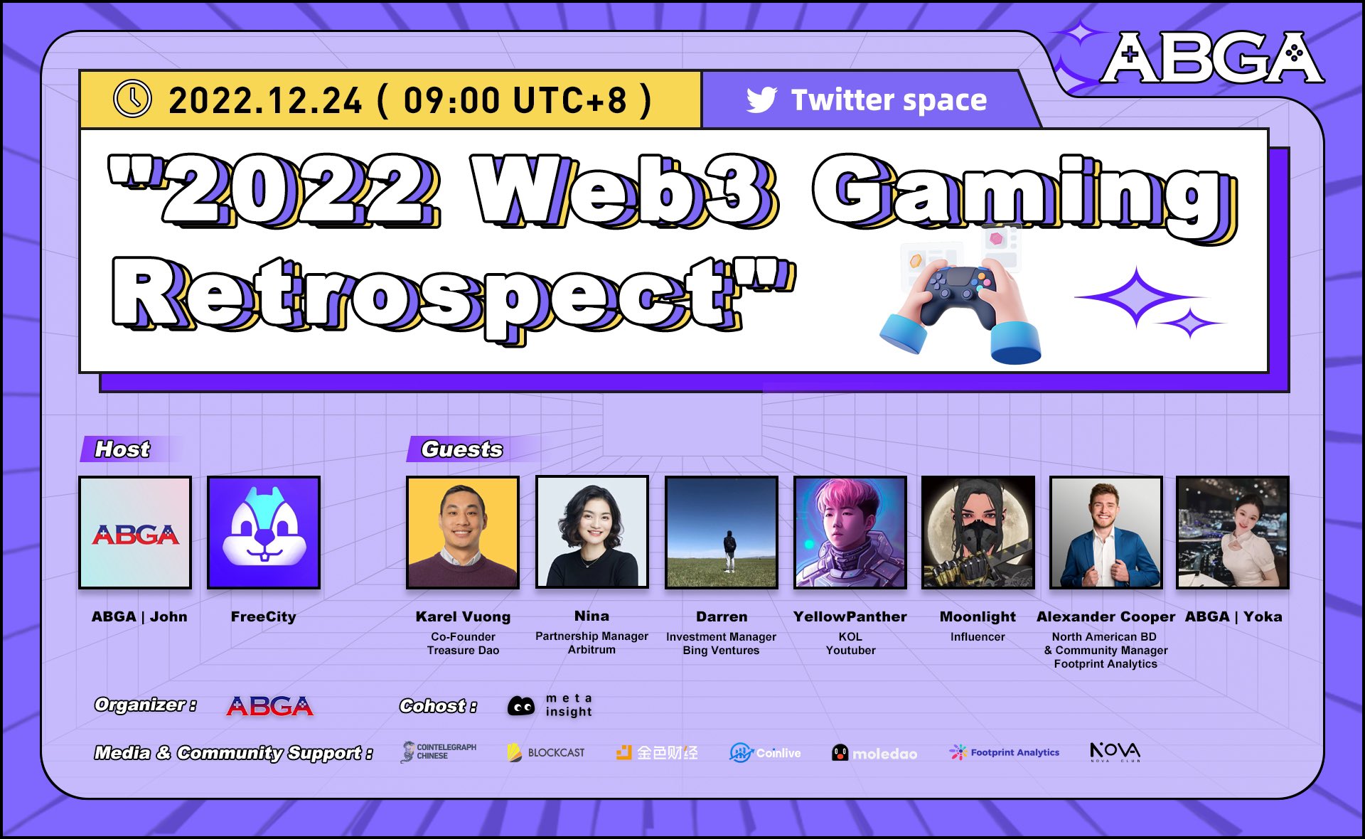 Footprint Analytics X ABGA: 2022 Web3 Gaming Retrospect · Article Detail · Footprint Analytics ...