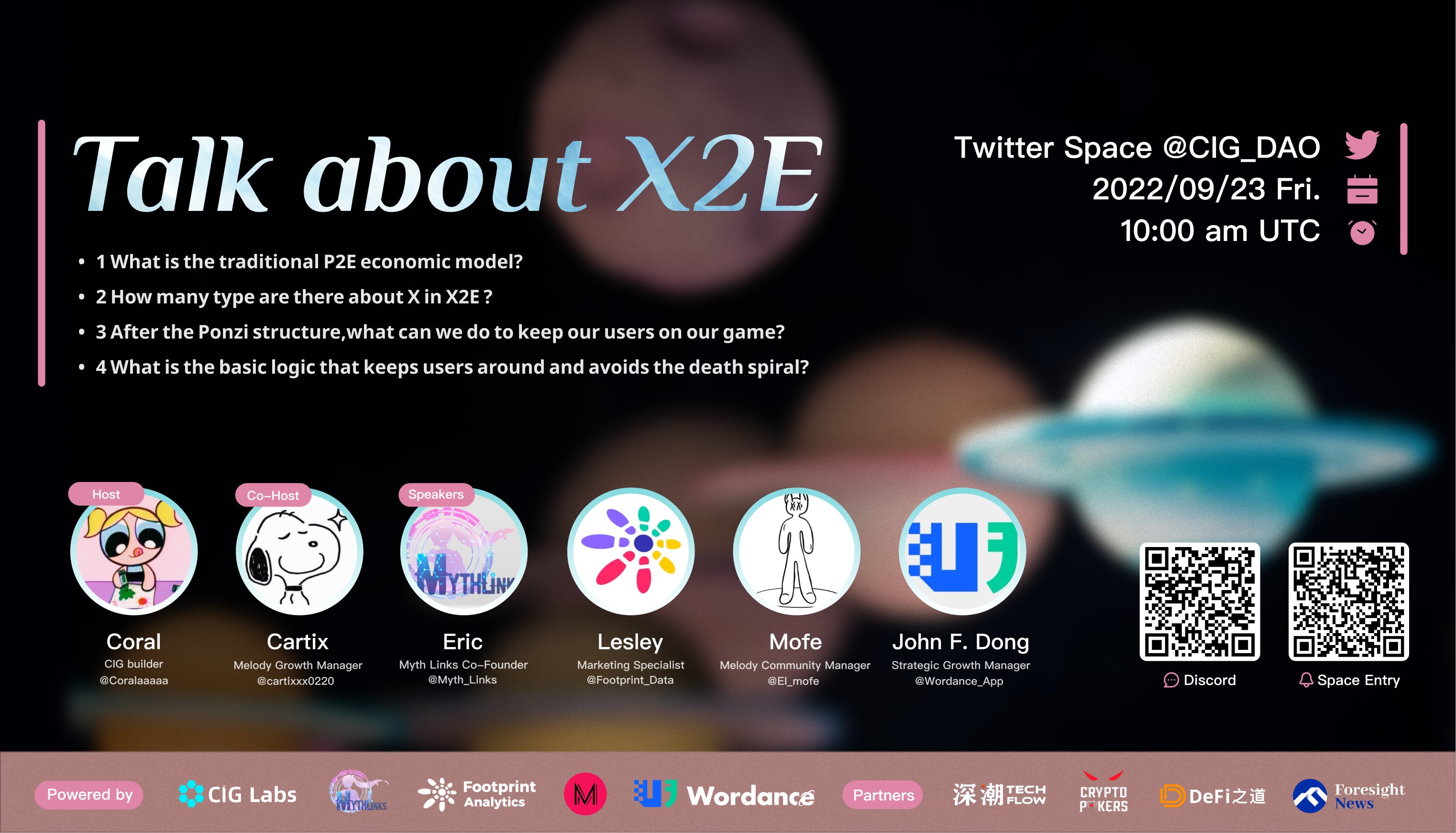 Footprint Analytics X Crypto Influencer Guild: Talk about X2E · Article Detail · Footprint ...