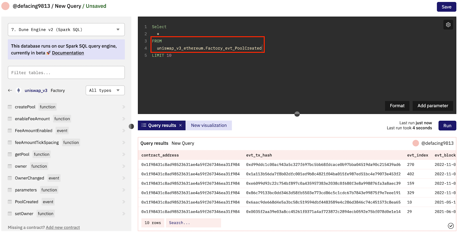 1.6 [Advanced] Comparing Footprint and Dune data models · Article ...